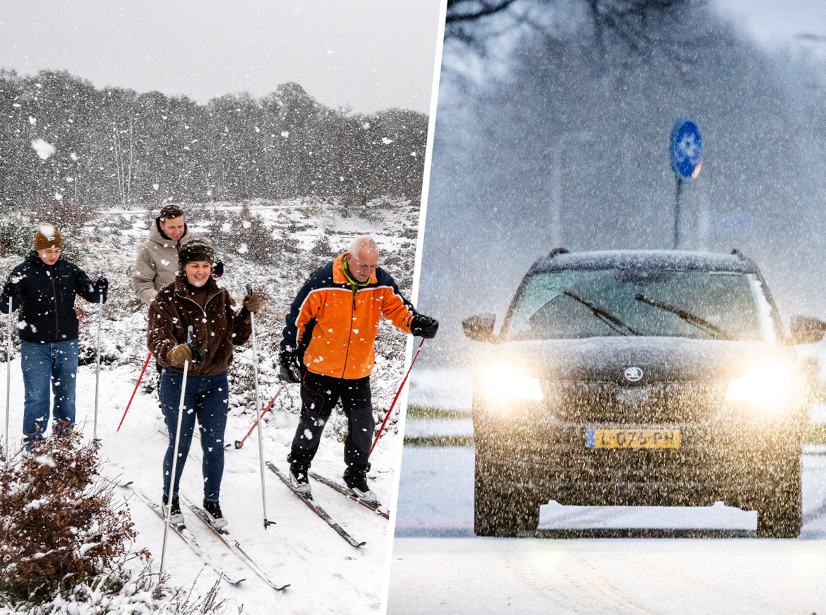 LIVE Winterweer | Gewonden door gladheid op besneeuwde wegen • Let op ...