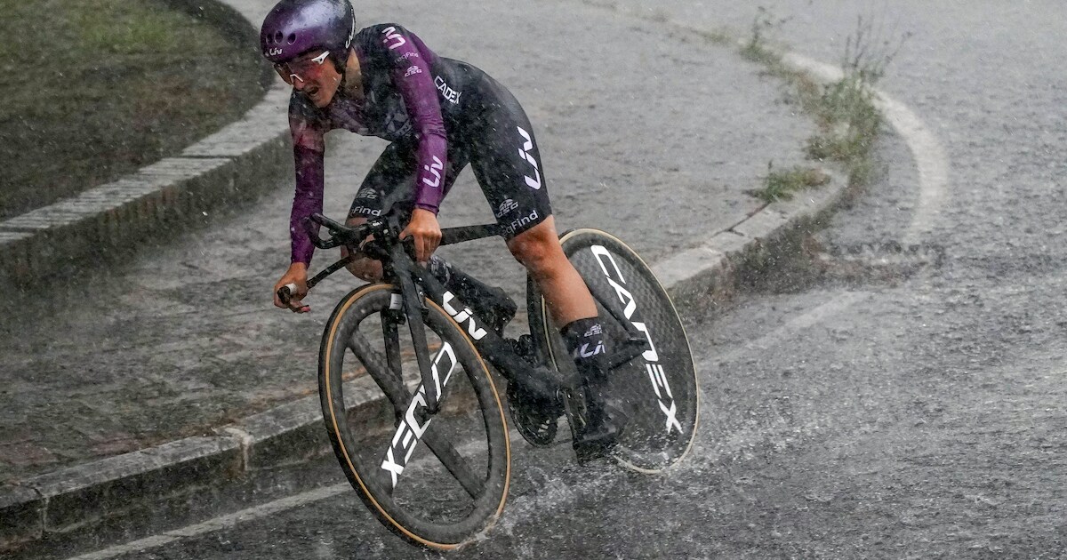 Eerste etappe Giro Donne geannuleerd wegens enorme regenval in Toscane ...
