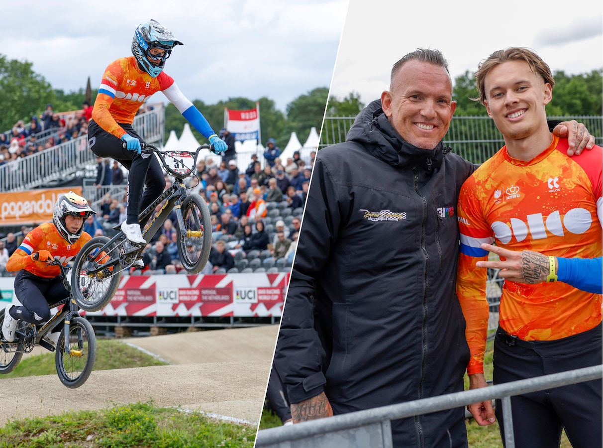 Tussen vader Dorus en zoon Jaymio Brink knettert het soms flink, maar ...