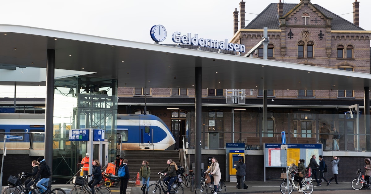 Na investering van 148 miljoen euro in stations en spoor: Geldermalsen ...