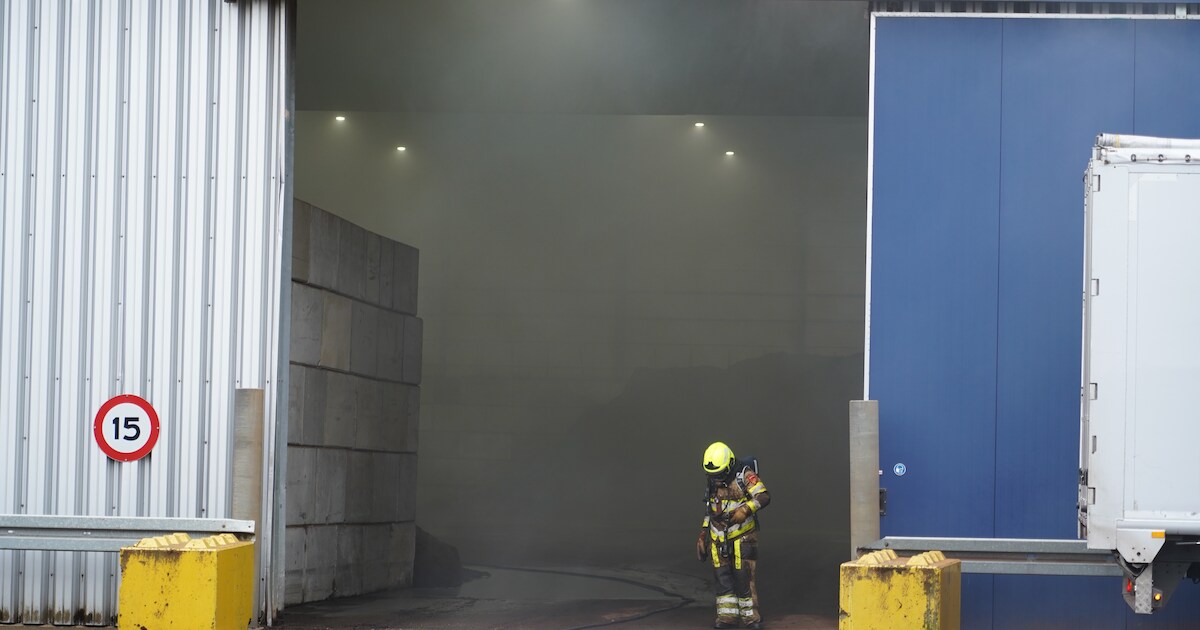 Brand bij bedrijf dat substraten maakt op Bijsterhuizen in Nijmegen ...