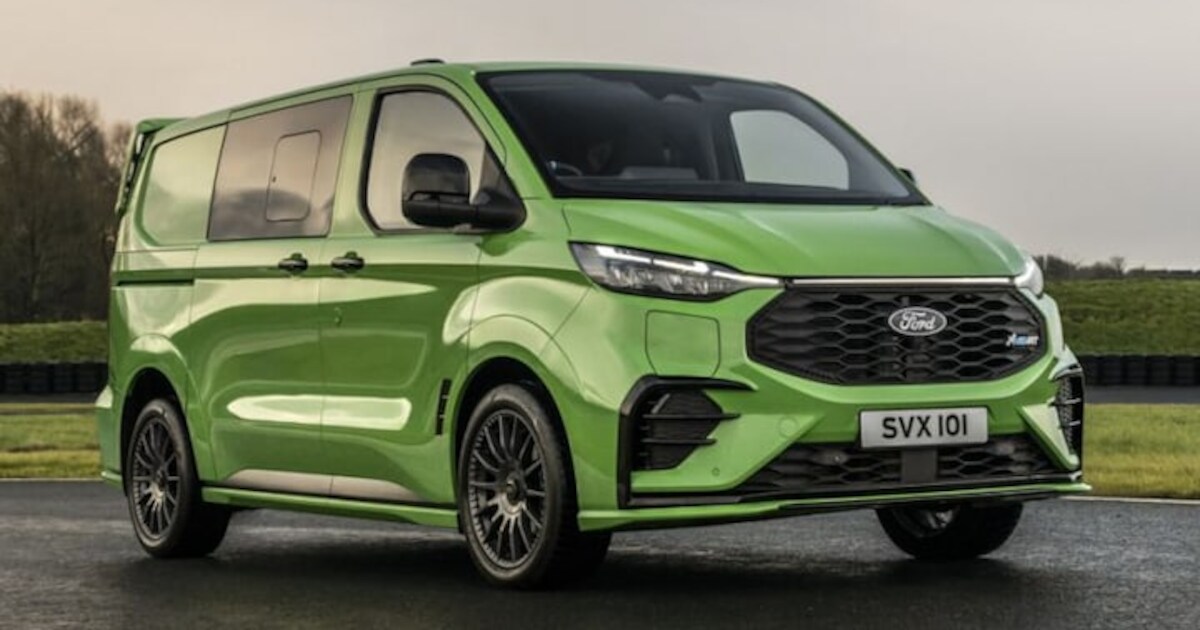 Bestelbus saai? Niet als hij door dit bedrijf onderhanden is genomen ...