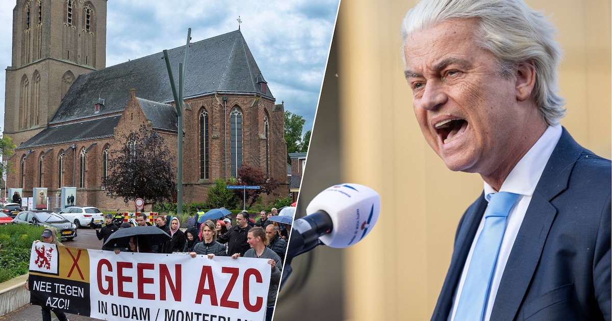 PVV-leider Wilders naar ‘grootste asielprotest tot nu toe’ in ...