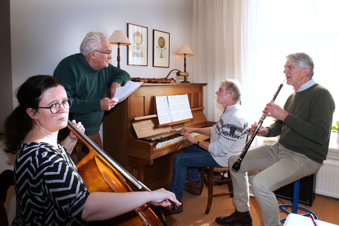 Met dit muziekstuk verdwijnt de Viaanse boogbrug voorgoed in de Lek ...