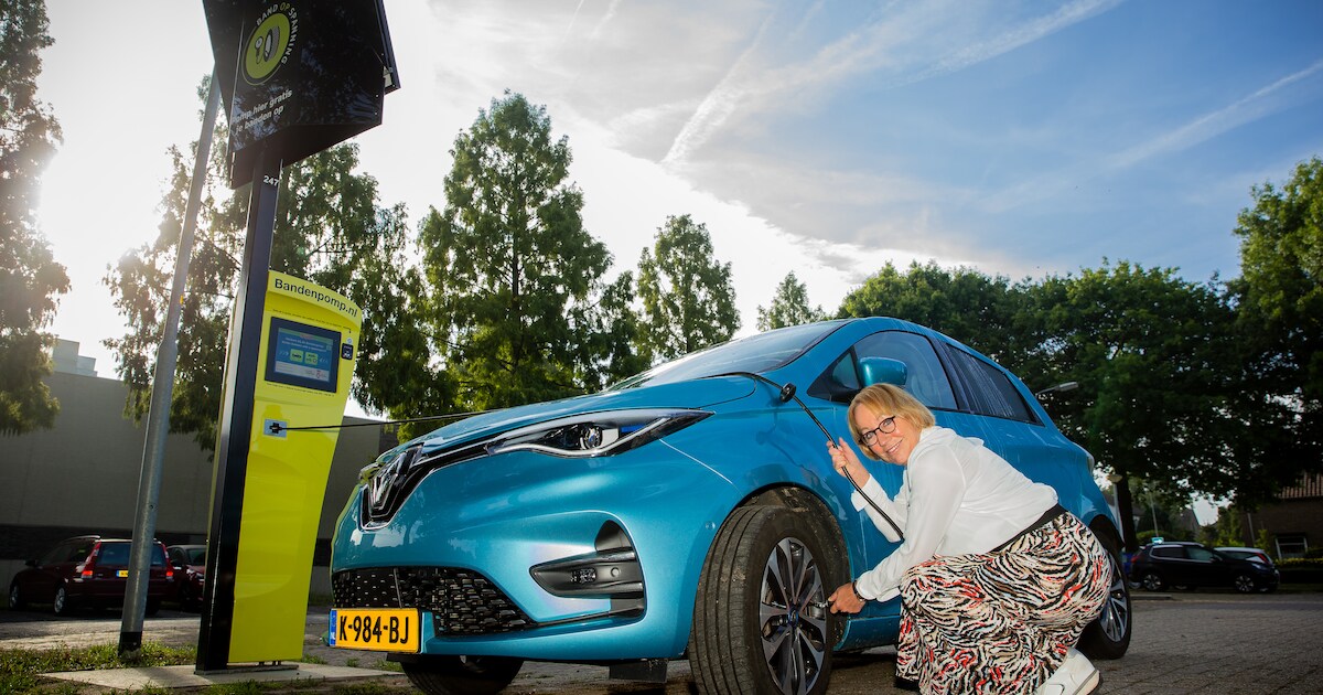 Ook Wijchen heeft nu een slimme pomp, voor extra harde banden | Wijchen ...