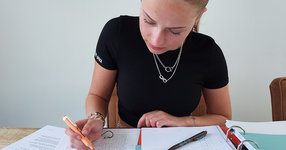 Jinte doet eindexamen op het Yuverta in Kesteren: ‘Echt aan de bak als ...