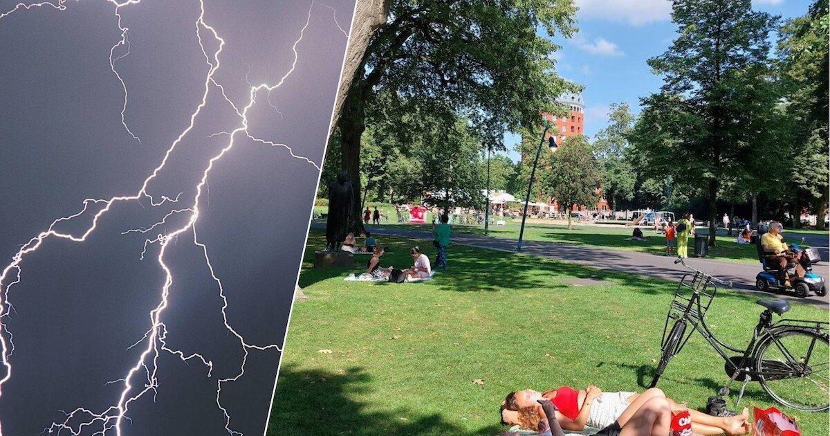 Na warmte en zonneschijn komen hagelbuien met donder en bliksem: KNMI ...