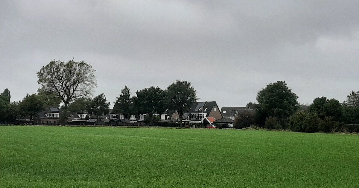 Plan voor negentig nieuwe huizen aan de zuidkant van Achterberg | Regio ...