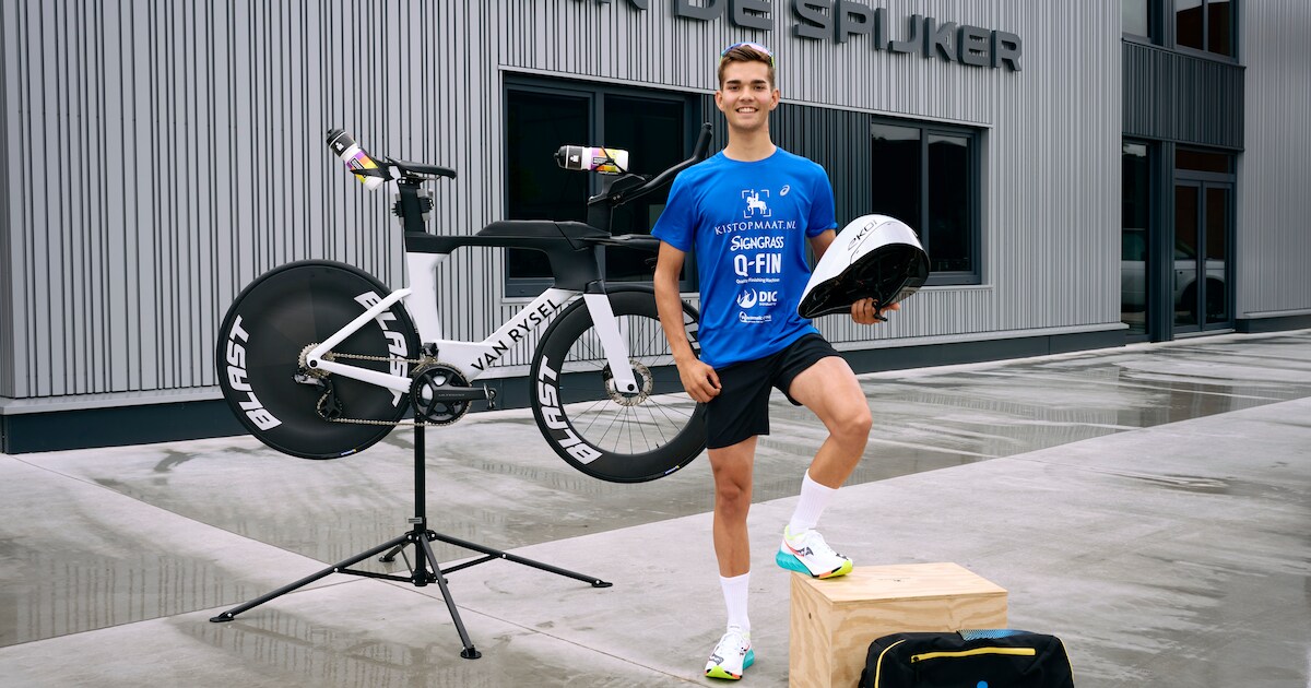 Iedere dag om 05.30 uur trainen: Yann (20) uit Hapert klaar voor loodzware WK Ironman | Brabant ...
