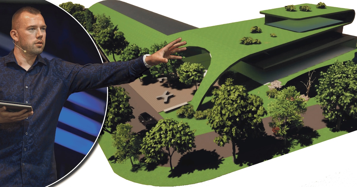 Evangelist Tom de Wal presenteert bouwplannen voor religieus complex in ...