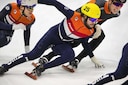 Gefrustreerde Sjinkie Knegt slaat verbaal om zich heen na NK shorttrack ...