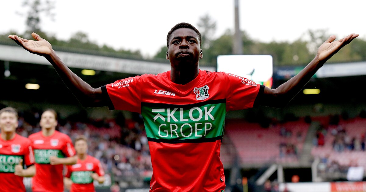 Musaba vierde jeugdspeler die NEC miljoenen brengt | NEC | gelderlander.nl