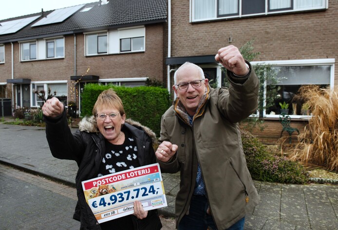 Hans en Annelies zijn de grootste winnaars van de PostcodeKanjer: dit is wat 4,9 miljoen euro ...