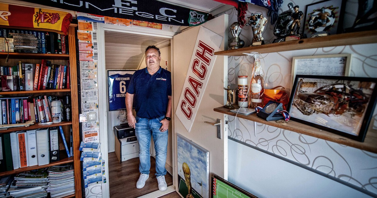 Televisiemakers hebben goud in handen met Ton Kosterman: voetbaltrainer ...