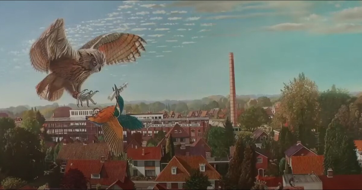 Panorama van Winterswijk door Louis Nijhuis in MuseumFabriek ...