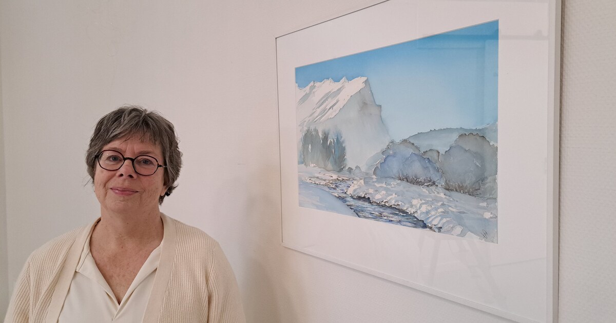 Anneke Schelfer-Haagsma exposeert winterse aquarellen in ‘Het Filter ...
