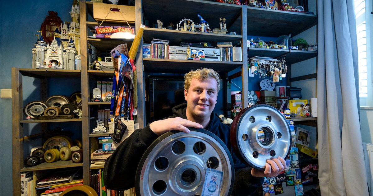Hessel heeft een enorme pretparkverzameling: 'Hier gaat grof geld in om ...
