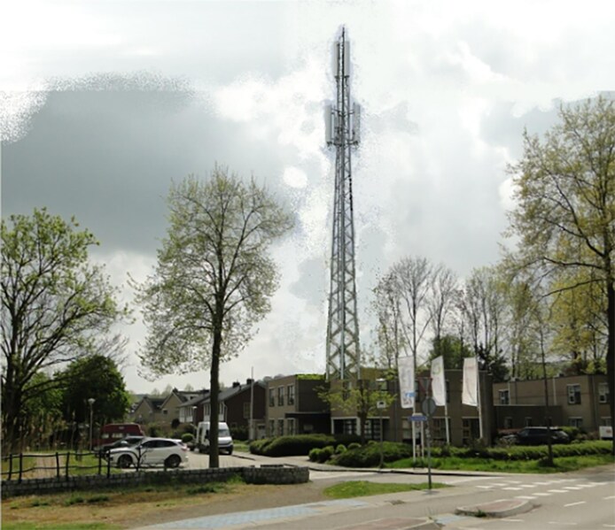 Buurt protesteert tegen KPN-mast: ‘We worden dat dorp van de Telemast ...
