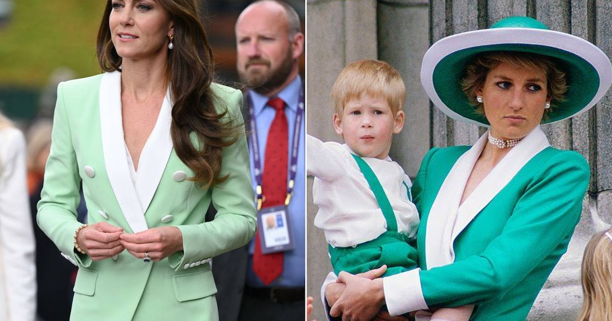 Catherine bleek met schoudervullingen weggelopen uit de jaren tachtig ...