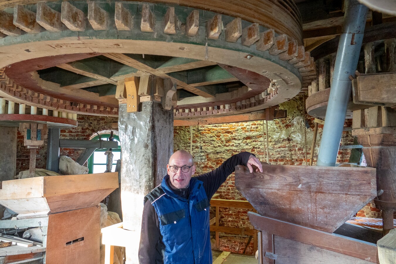 Brok in de keel: de opgeknapte Zuidmolen gaat weer draaien | Foto ...