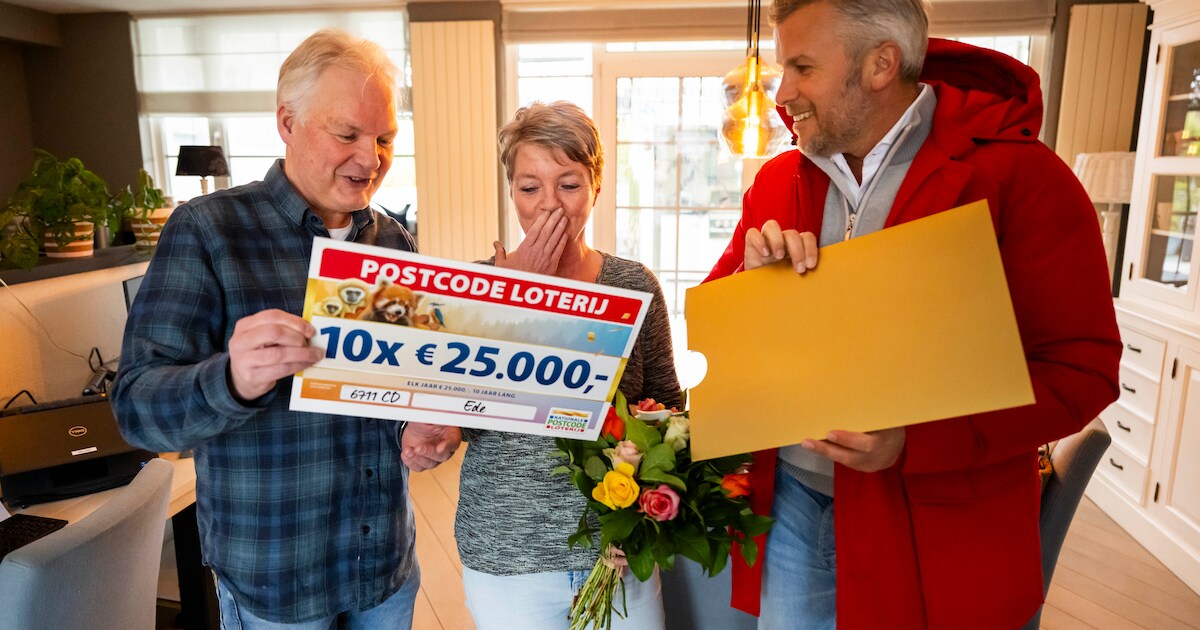 Edenaren Ruud en Jolanda winnen enorme geldprijs, die op bijzondere ...
