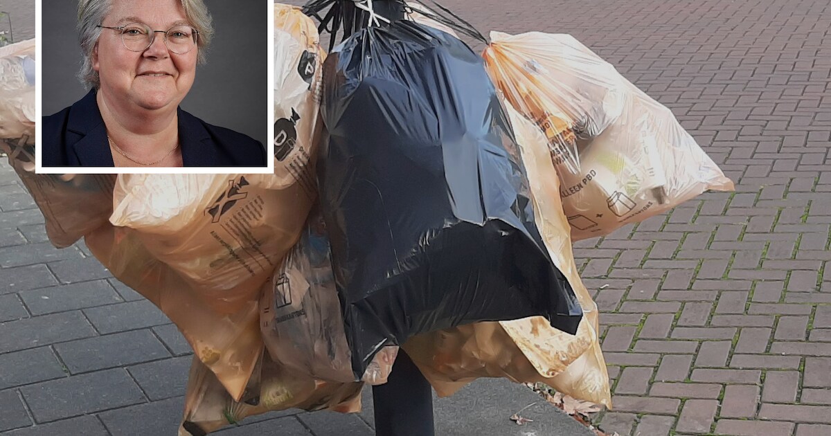 Oranje zakken verdwijnen uit straatbeeld: Roosendaal gaat plastic in ...