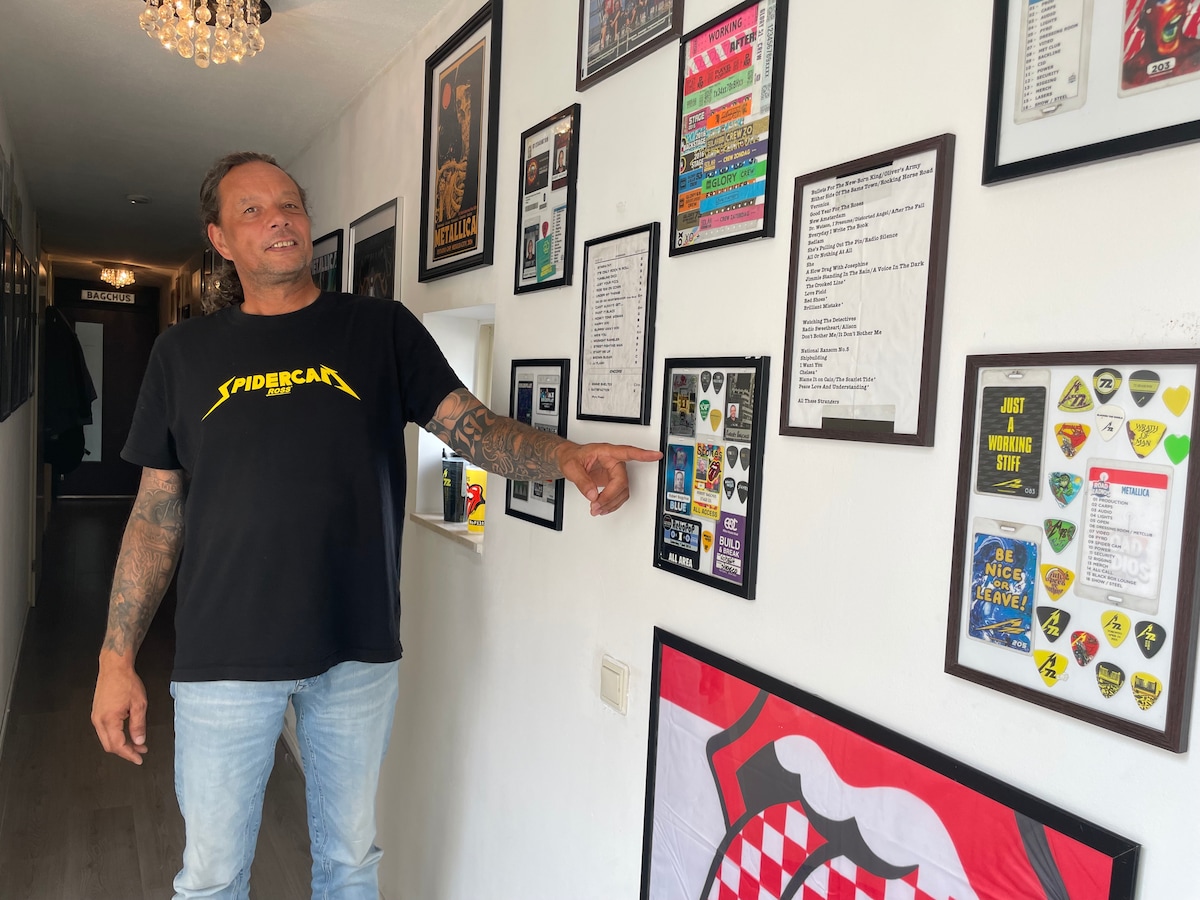Robert (52) uit Gemert bouwt podia voor de grootste bands ter wereld ...