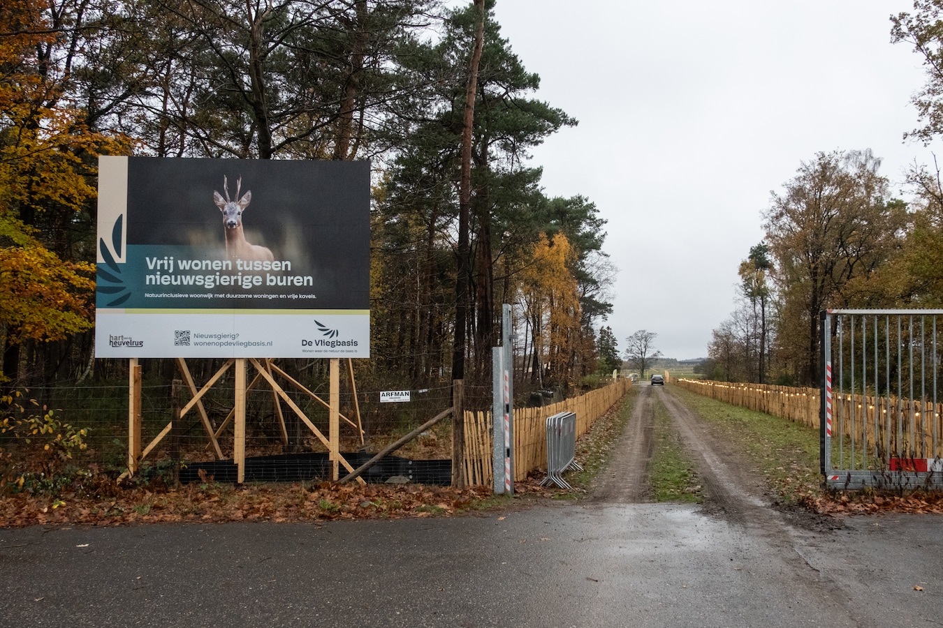 Voor elke gekapte volwassen boom op De Vliegbasis komt er eentje terug ...