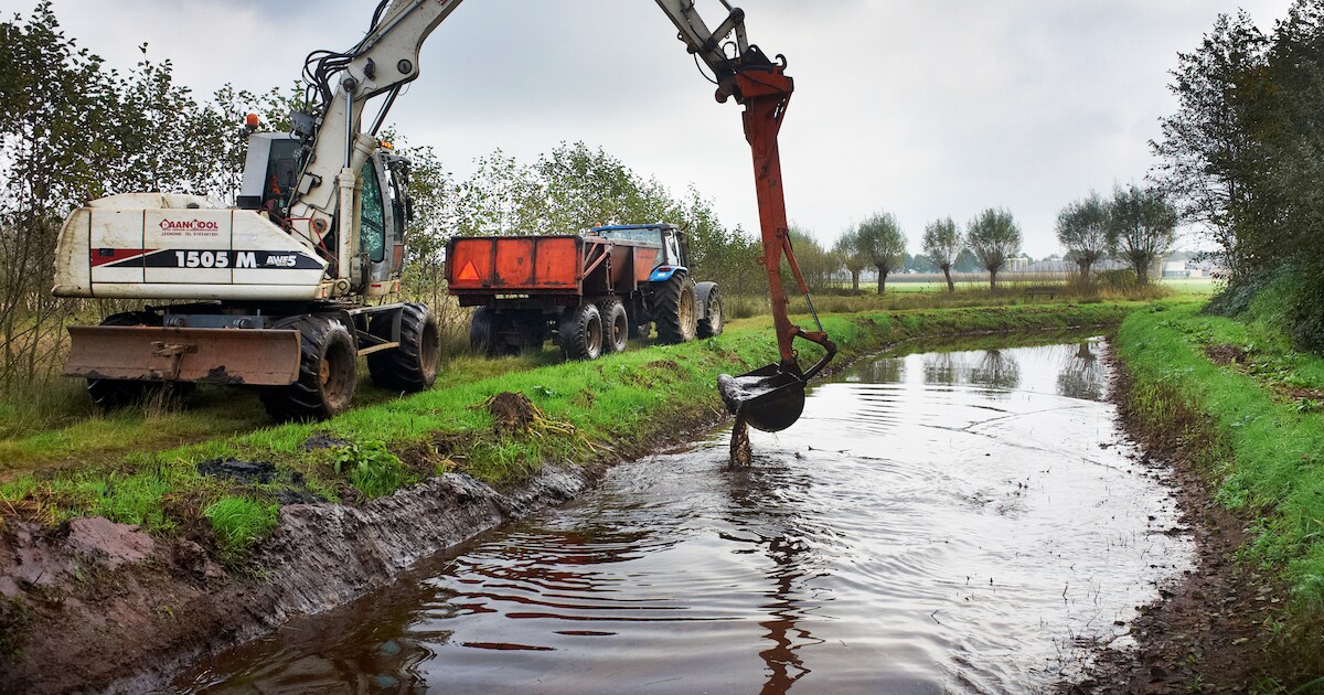 Het is even droog: ‘Maak nu je sloot schoon’ | Land van Cuijk | De ...