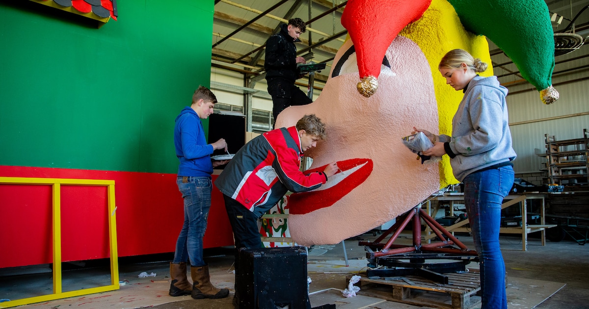 Oosterhoutse jeugd druk in de weer voor carnaval: ‘Een wagen bouwen is ...