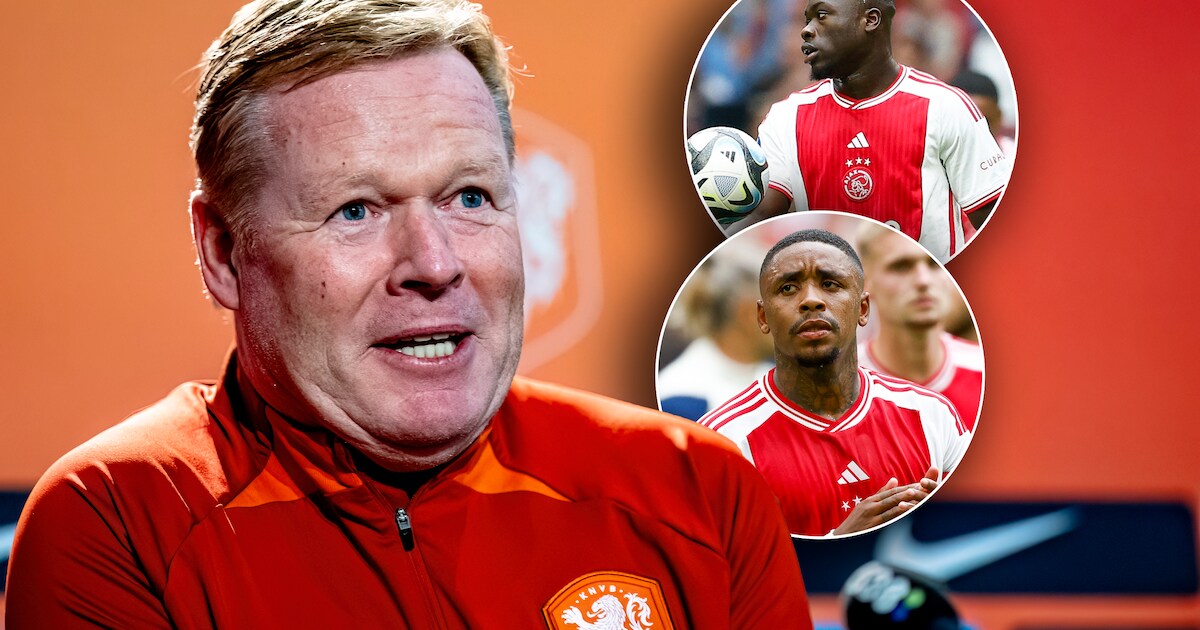 Bondscoach Ronald Koeman schrikt van niveau Ajax: ‘Dan ben je wel heel ...