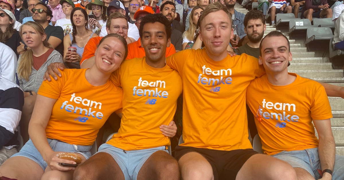 Leden van atletiekclub zien ‘hun’ Femke Bol naar goud snellen: ‘Dit was ...