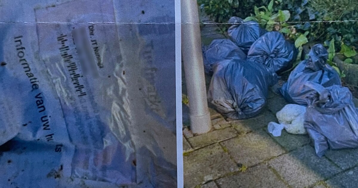 Koos (63) krijgt boete voor zakken met kattenafval, maar heeft geen ...