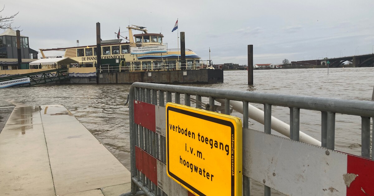 Juist nu de pannenkoekenboot bomvol had moeten zitten, dobbert ie leeg ...