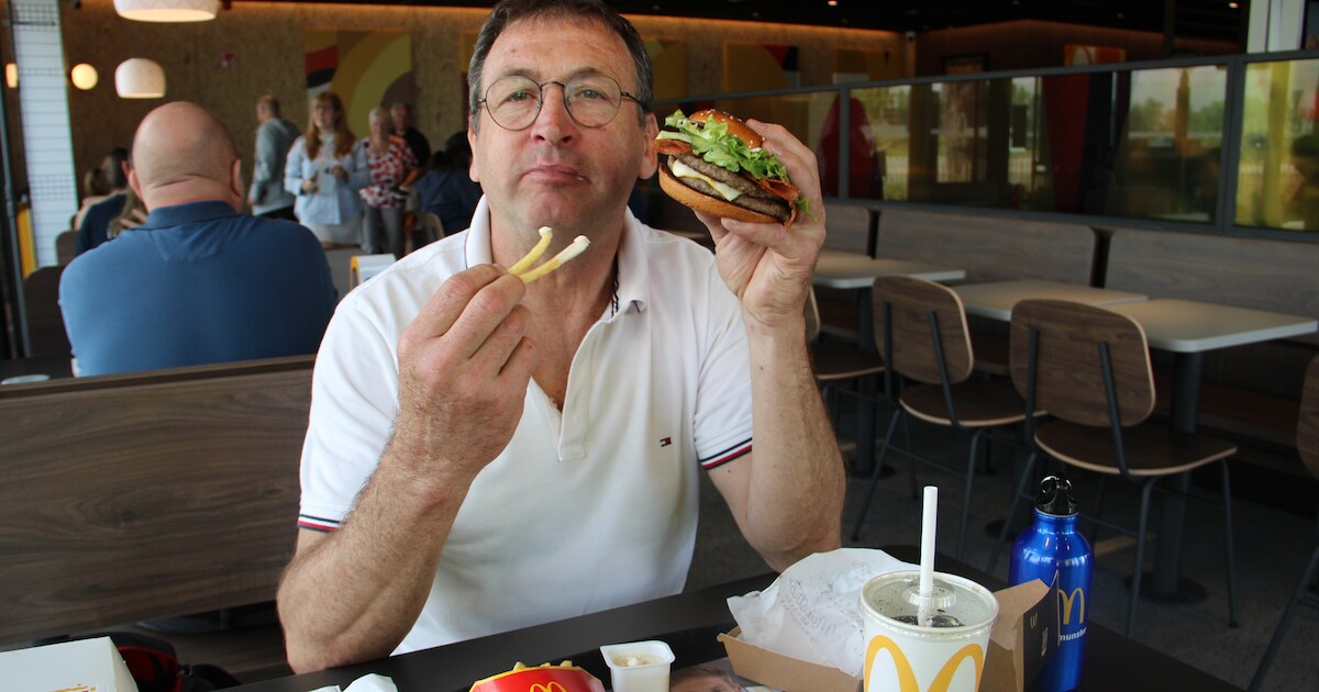 Dirk (58) eet al 25 jaar lang bijna iedere dag bij McDonald’s: ‘Maar de ...