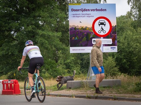 Posbank was twee jaar lang zomers dicht voor auto’s en motoren in ...