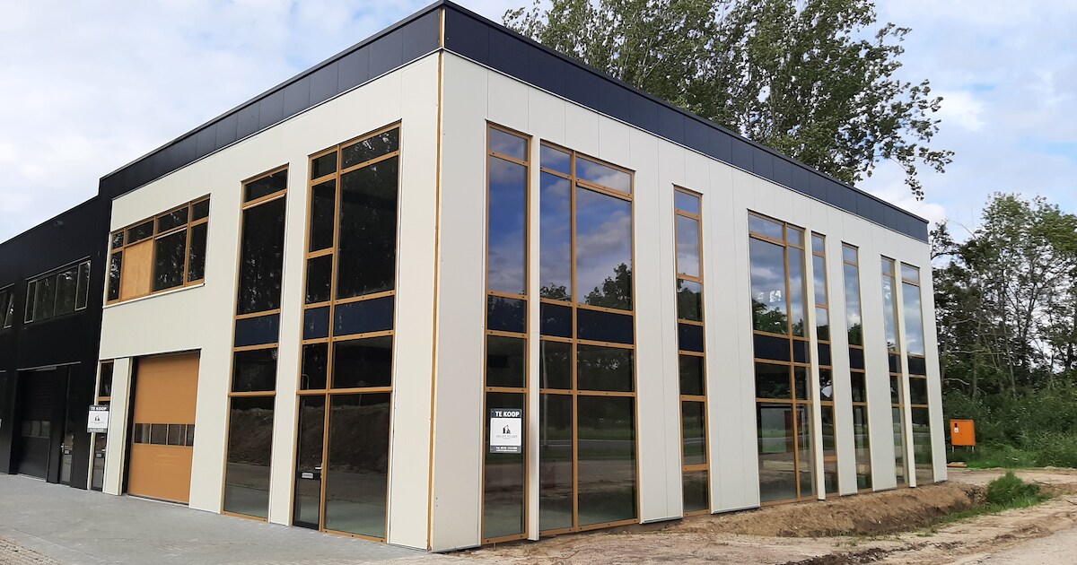 Tussen Hippe Kip en nieuw azc komt een bedrijfsgebouw voor lokale ...