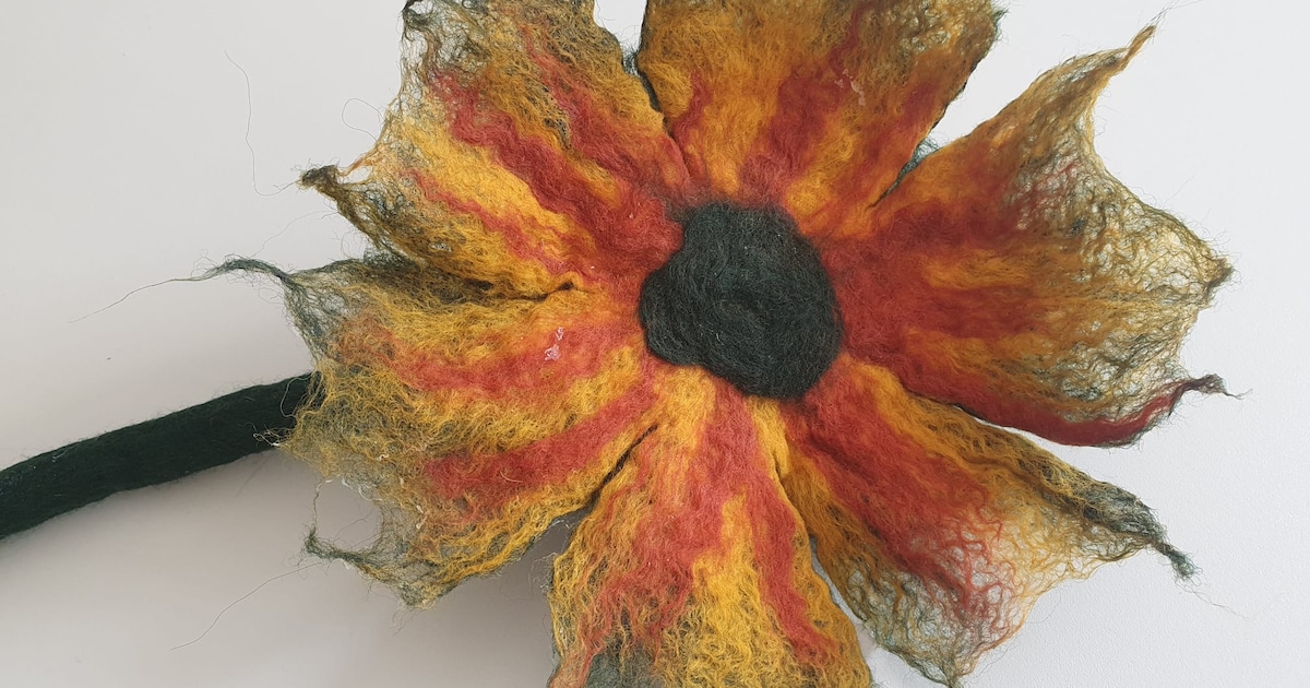 Workshop bloem vilten in Creatief Centrum Nijmegen-Zuid | Regio | De ...