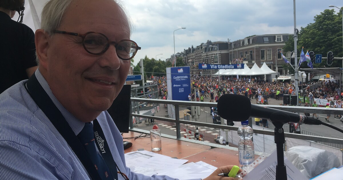 ‘Paardensportstem’ Ed van den Bent is dé voice van de Vierdaagse ...
