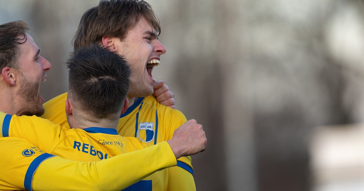 Cas Evers wijst DZC’68 de weg naar eerste zege in vierde divisie ...