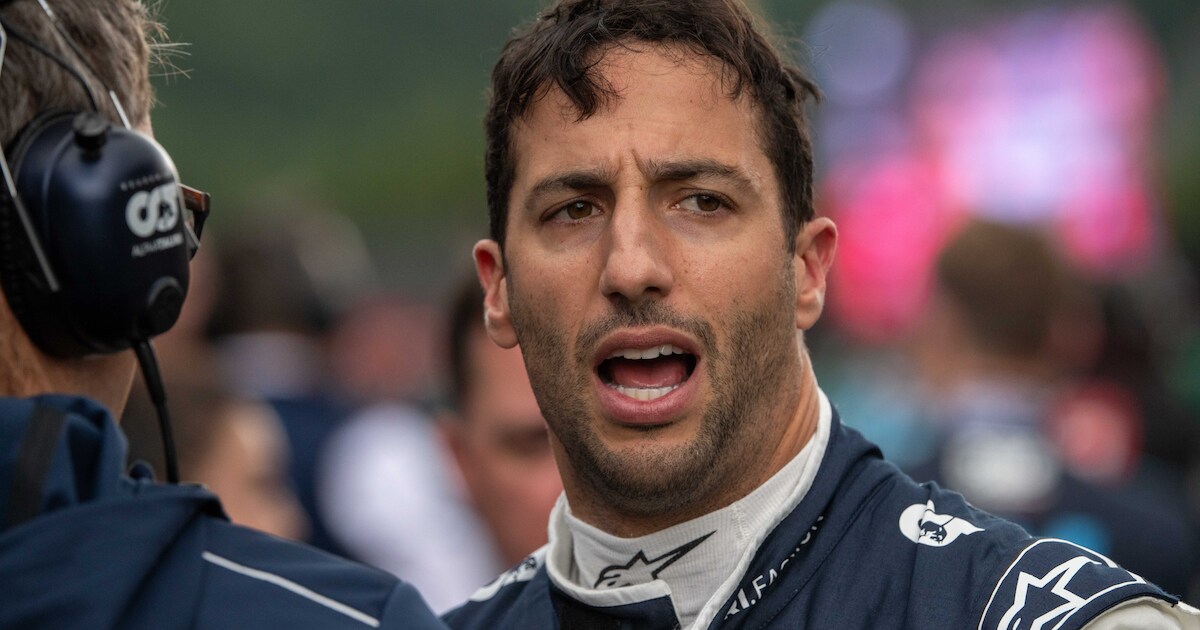 Daniel Ricciardo mist GP Zandvoort vanwege gebroken middenhandsbeentje ...