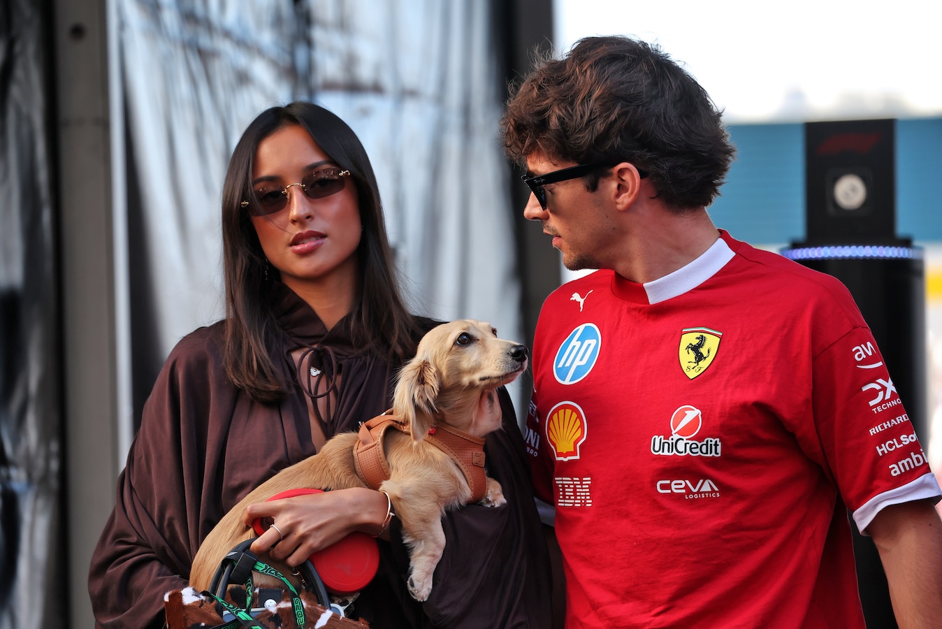 Charles Leclerc getrouwd met zijn grote liefde Alexandra: ‘Volgend jaar ...