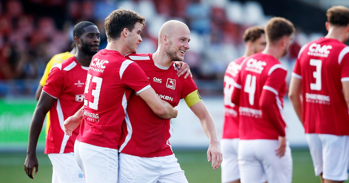 Nick de Bondt nog minimaal twee jaar voetballer van DOVO: ‘Ik hoop een ...