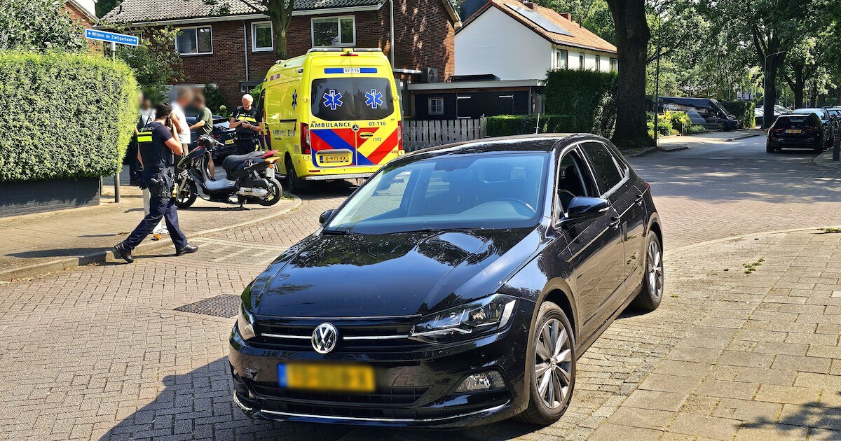 Scooterrijder en automobilist botsen op de Willem de Zwijgerlaan in Ede | 112 nieuws Ede ...