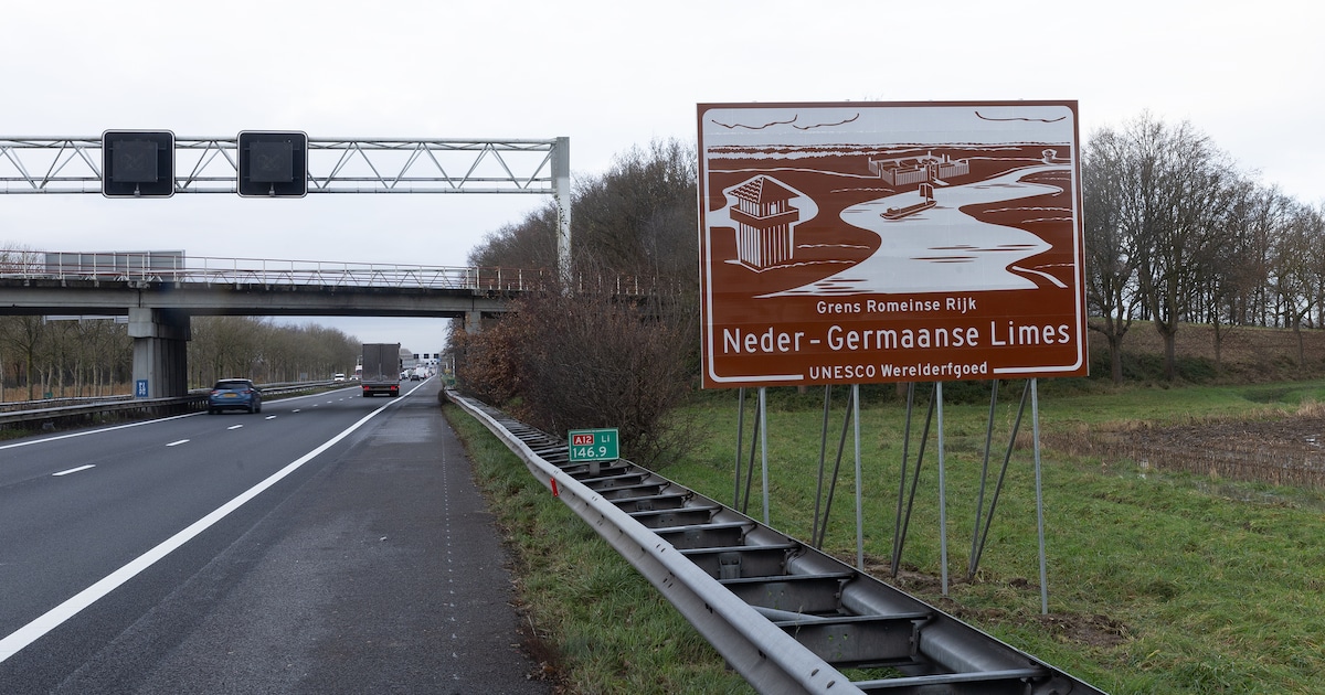Nieuwe toeristische borden verwijzen reiziger naar oude Romeinse ...