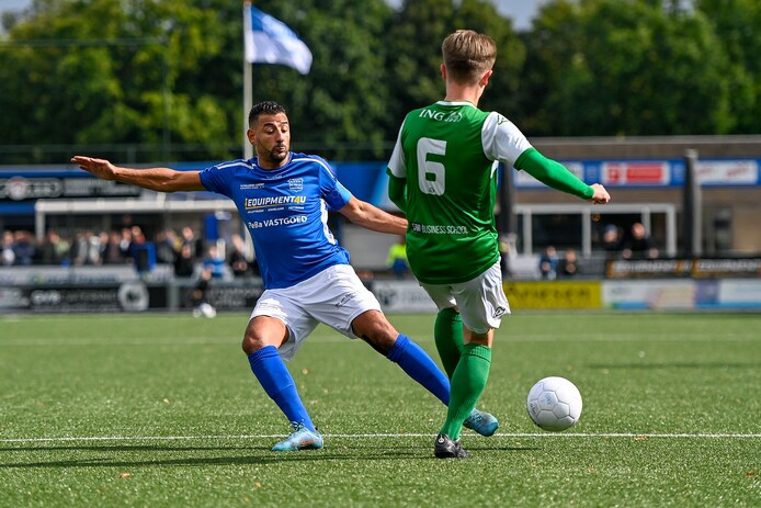 Adnane (GVVV) liep een zware enkelblessure op tegen DOVO, maar is nu ...