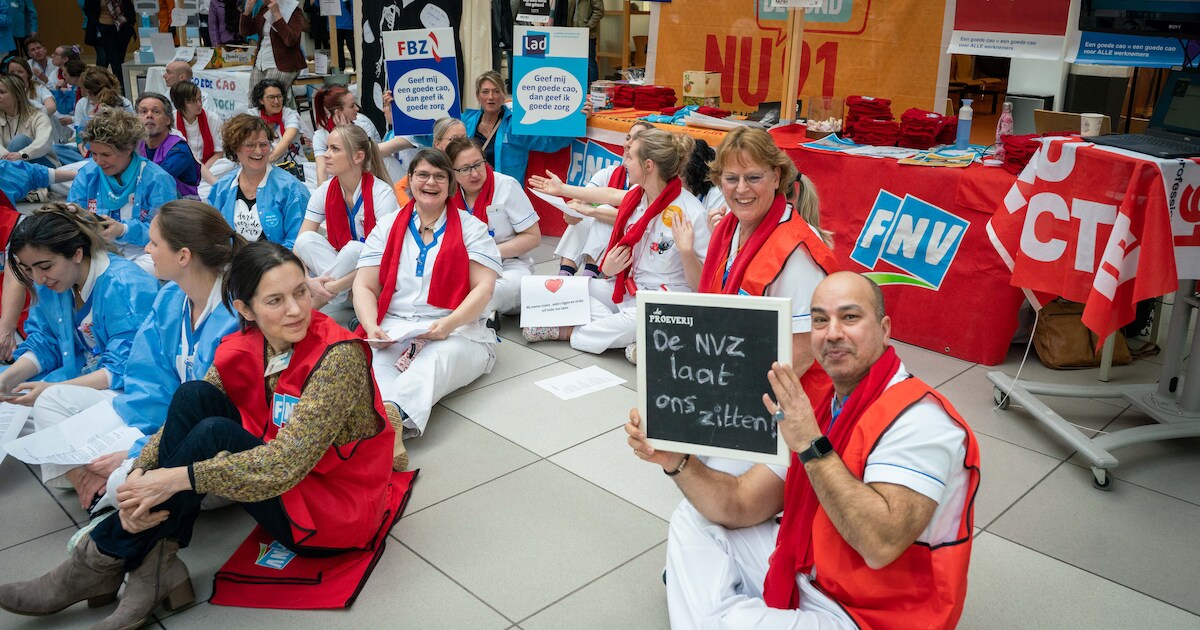 Verpleegkundigen en artsen staken: ‘We zijn behandeld als uitrekbaar ...