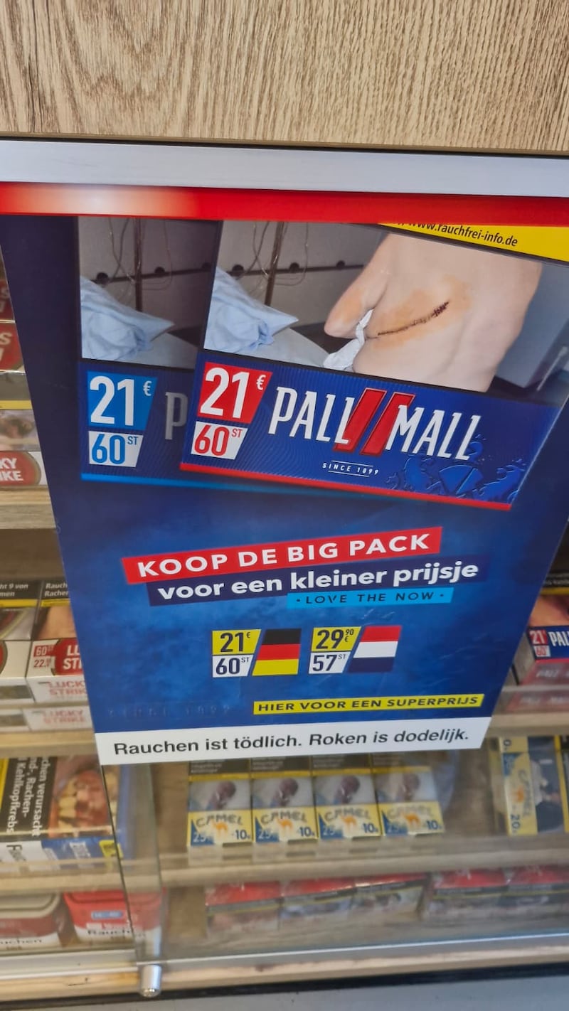 Nederlanders slepen tassen vol shag over de grens: ‘Dit kan je toch ...