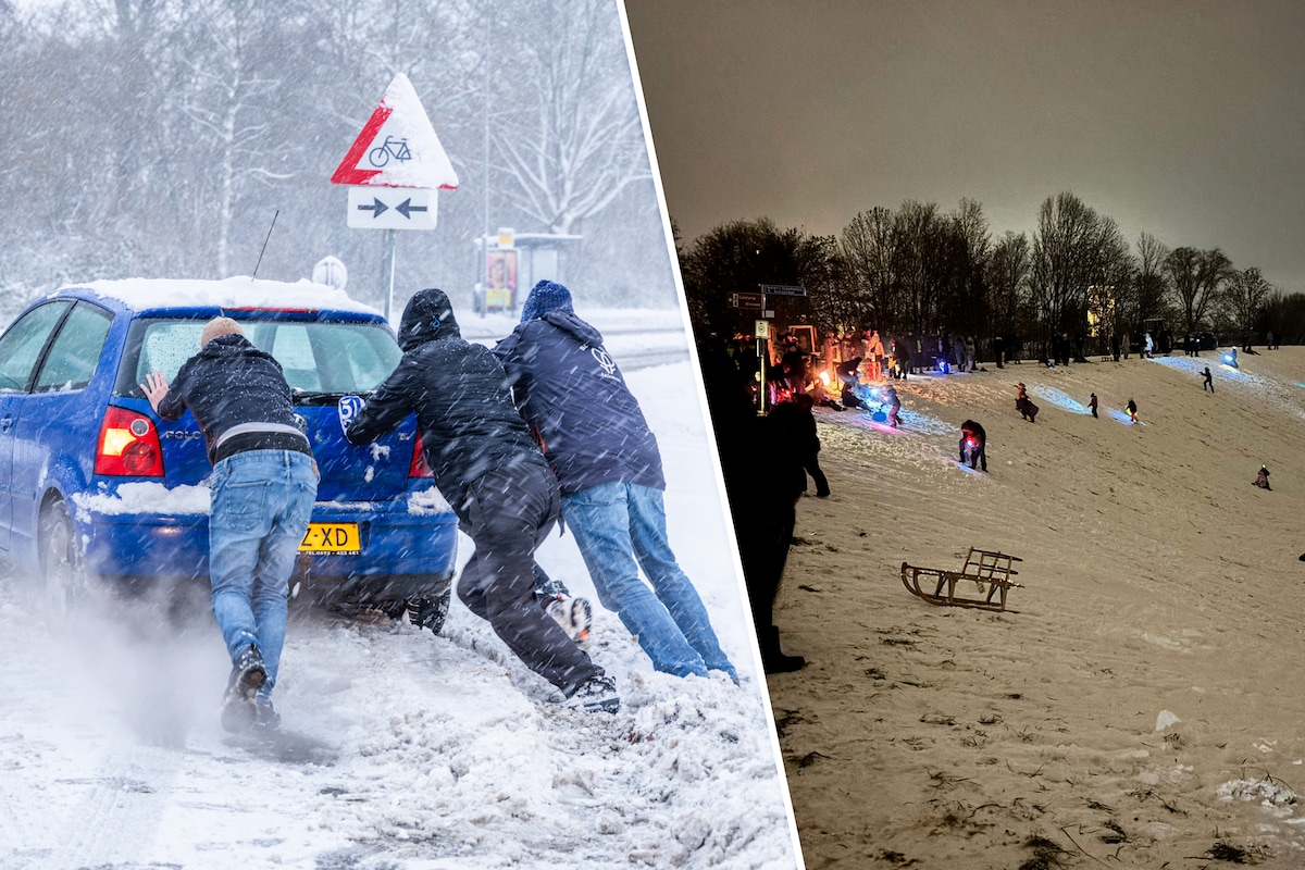 LIVE Sneeuw | Er komt nog veel meer sneeuw aan • Geen grote ongevallen ...