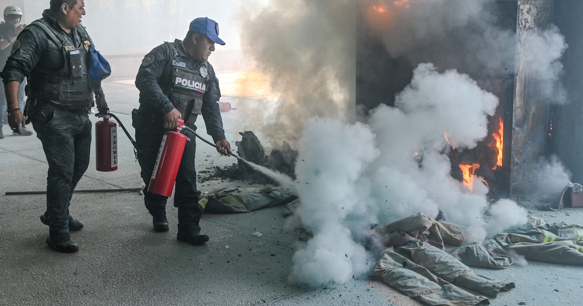 Protesten, confrontaties met politie en wateroverlast: chaos dreigt bij ...
